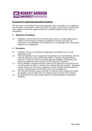 Procedure for Applicants Requesting Feedback.doc