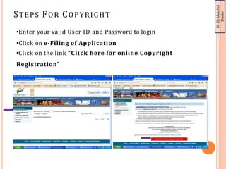 APPLICATION PROCEDURE FOR COPYRIGHT FILING.pptx