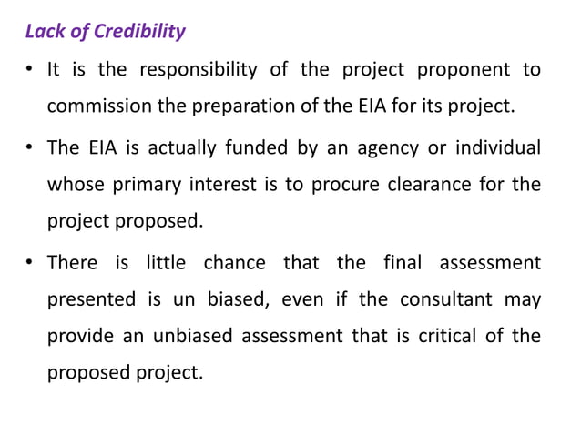 Procedure for EIA.pptx | Environmental Services Industry | Industries