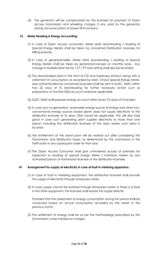 Procedure for implementation of short term open access (stoa) | PDF