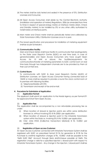 Procedure For Implementation Of Short Term Open Access Stoa Pdf