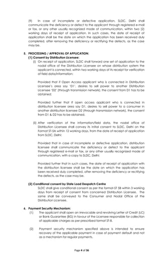 Procedure For Implementation Of Short Term Open Access Stoa Pdf