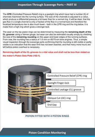Procedure for Inspection Pistons and Cylinder Liners | PDF