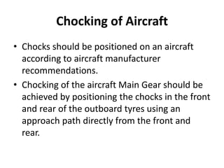 Procedures for Safe Ground Handling Practices | PPTX