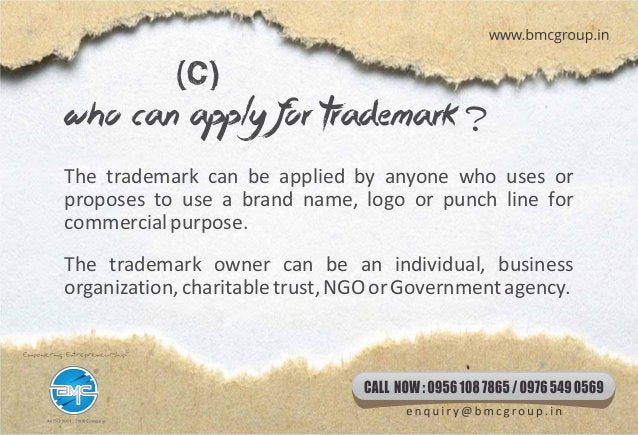 Procedure For Trademark Registration In India | PPT