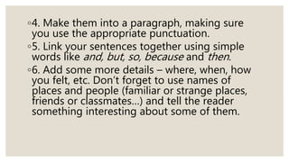 Procedure for writing a story | PPTX | Screenwriting | Content Production