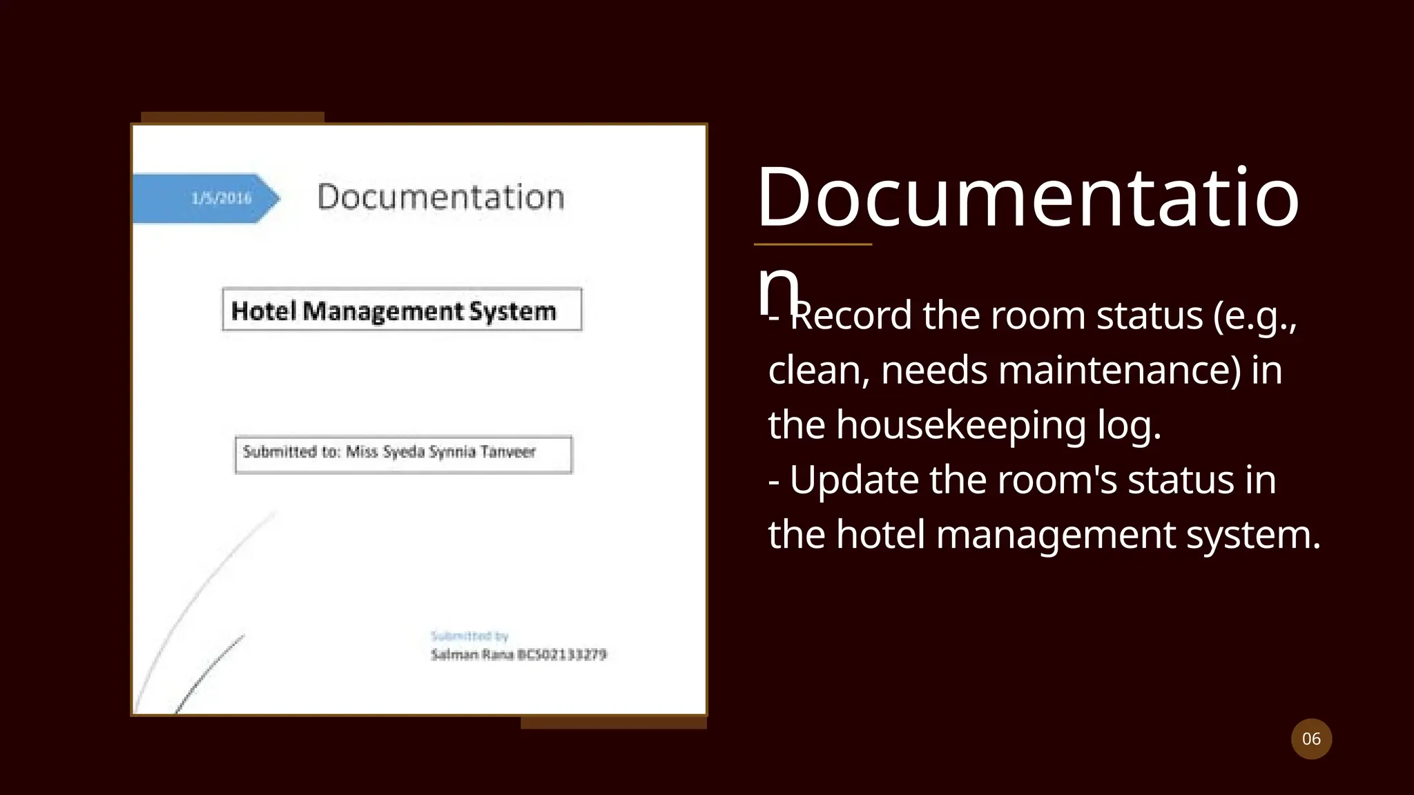 PROCEDURE IN CONDUCTING ROOM CHECK, TURN DOWN AND MAKE-UP BEDS.pptx