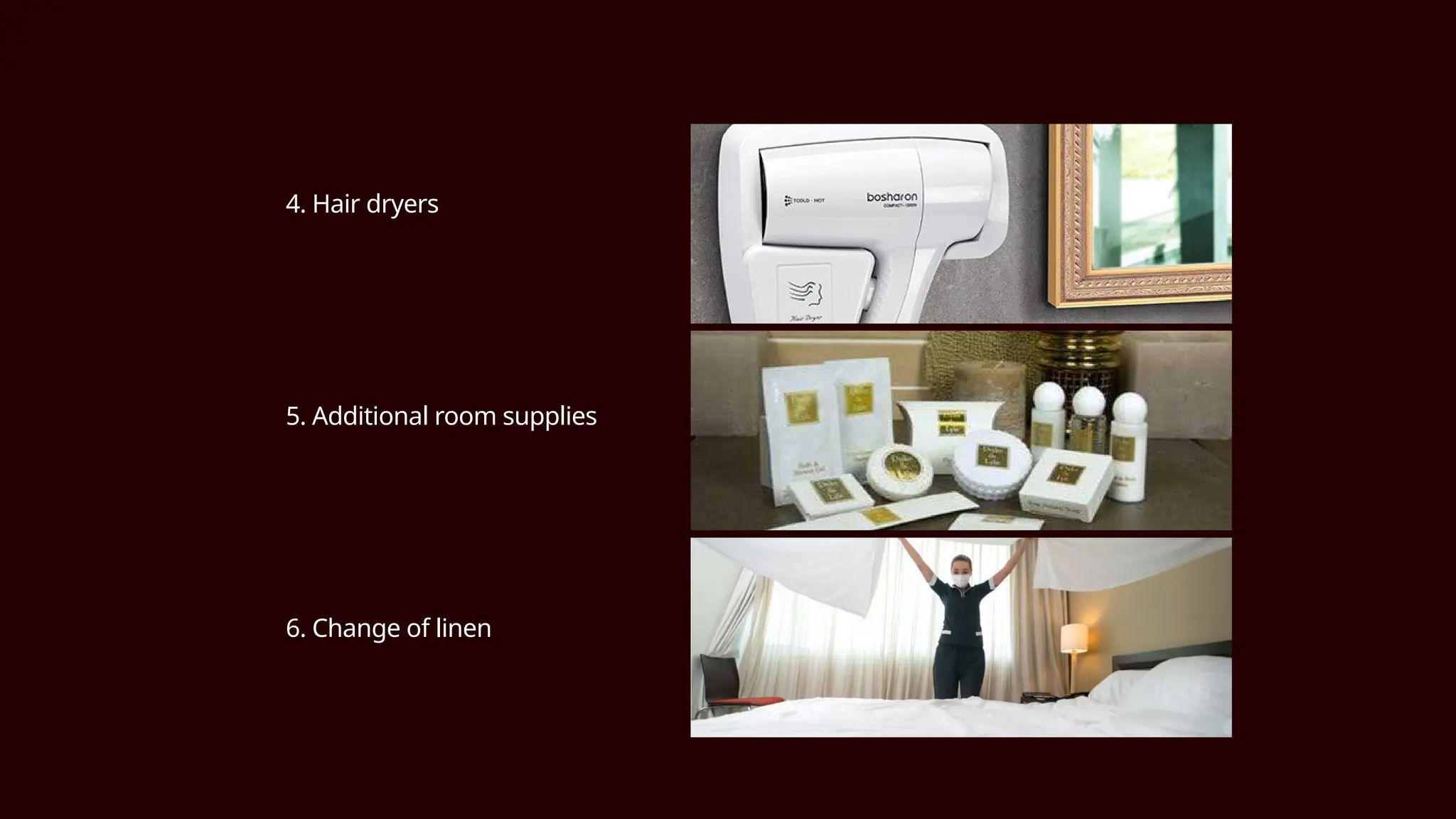 PROCEDURE IN CONDUCTING ROOM CHECK, TURN DOWN AND MAKE-UP BEDS.pptx