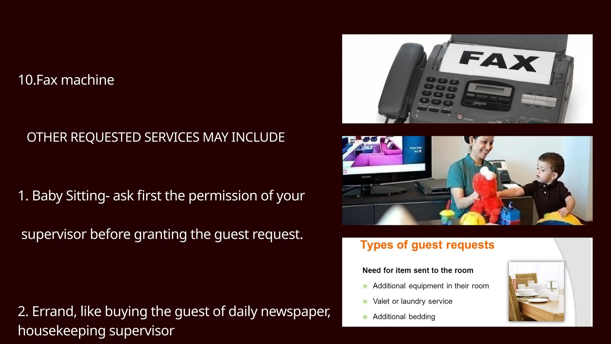 PROCEDURE IN CONDUCTING ROOM CHECK, TURN DOWN AND MAKE-UP BEDS.pptx