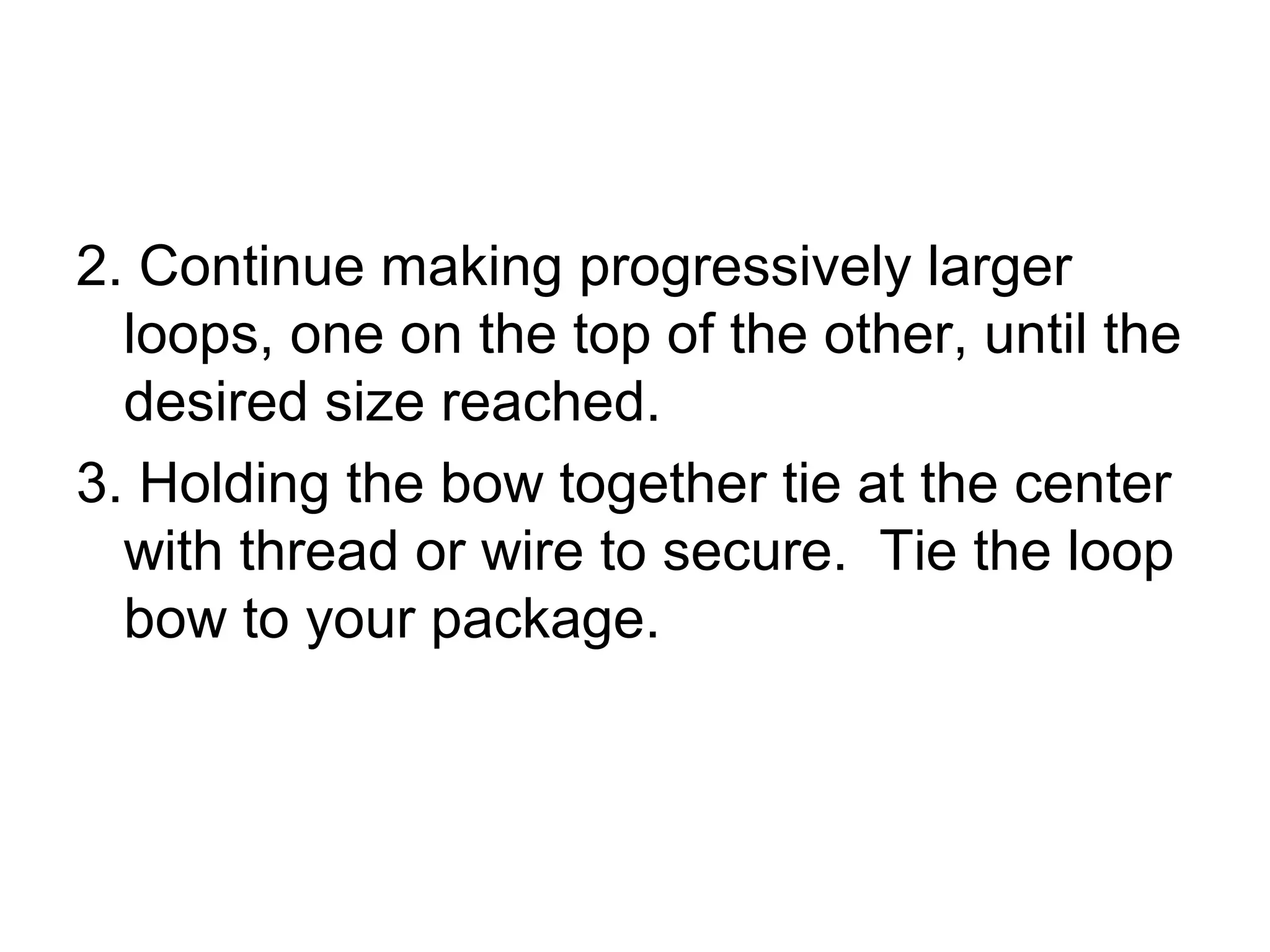 Procedure in gift wrapping | PPT | Beadwork | Arts and Crafts