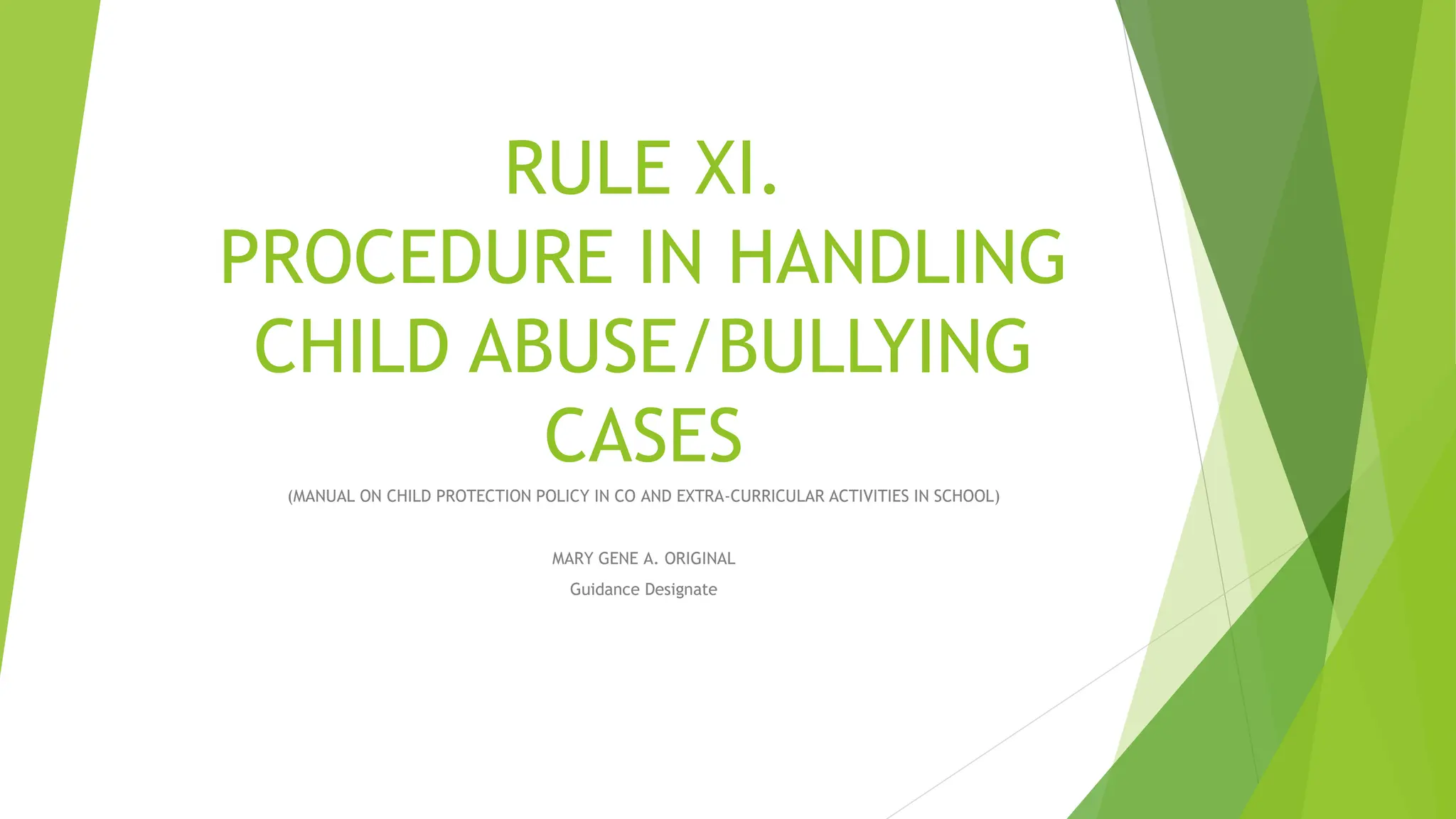 PROCEDURE IN HANDLING CHILD ABUSE in school.pptx