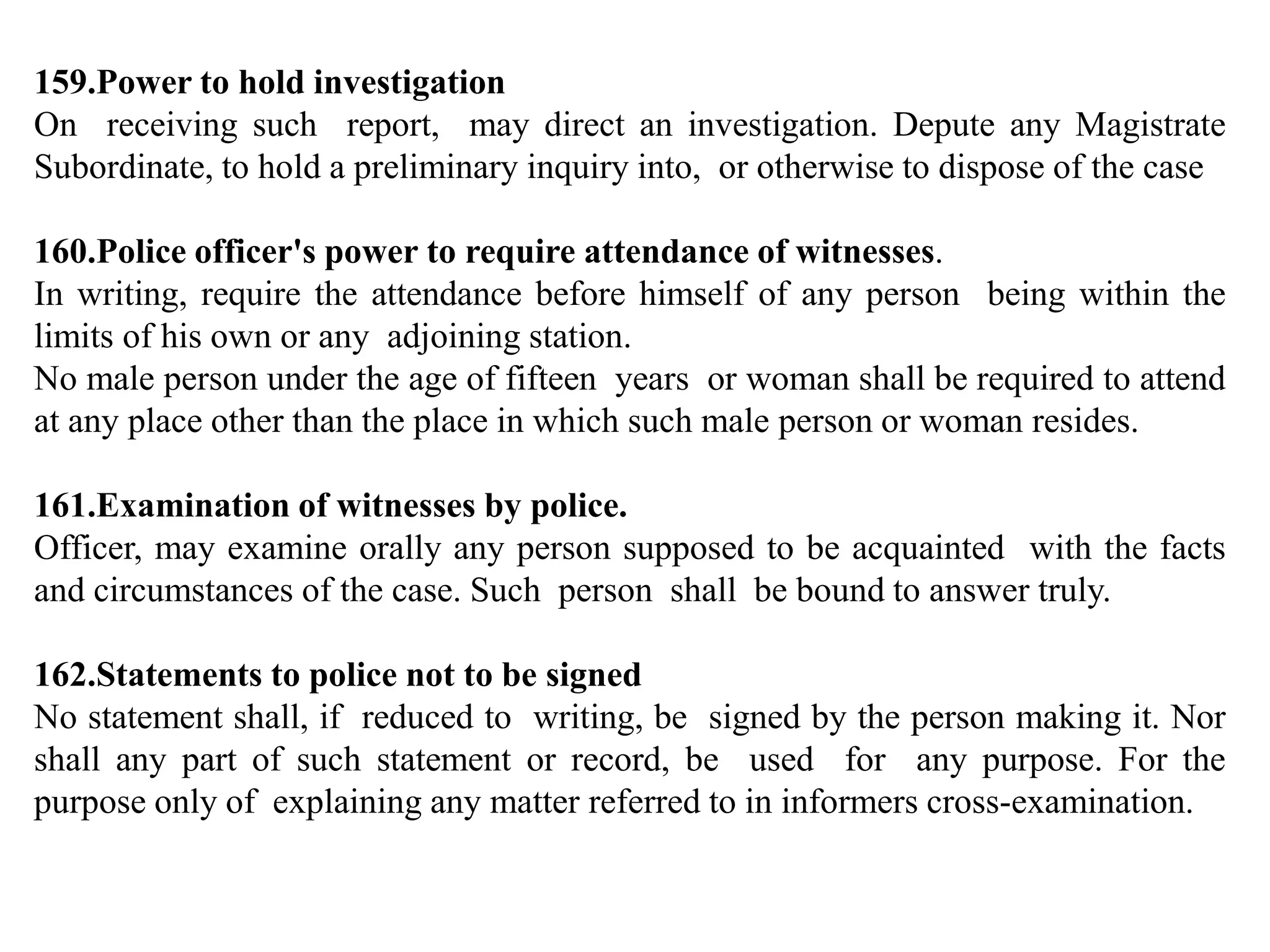 Procedure of investigation (Indian Perspective) | PPTX