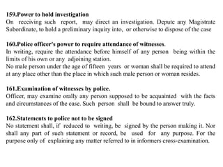 Procedure of investigation (Indian Perspective) | PPTX
