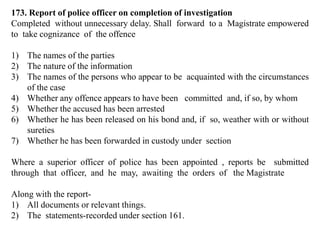 Procedure of investigation (Indian Perspective) | PPTX
