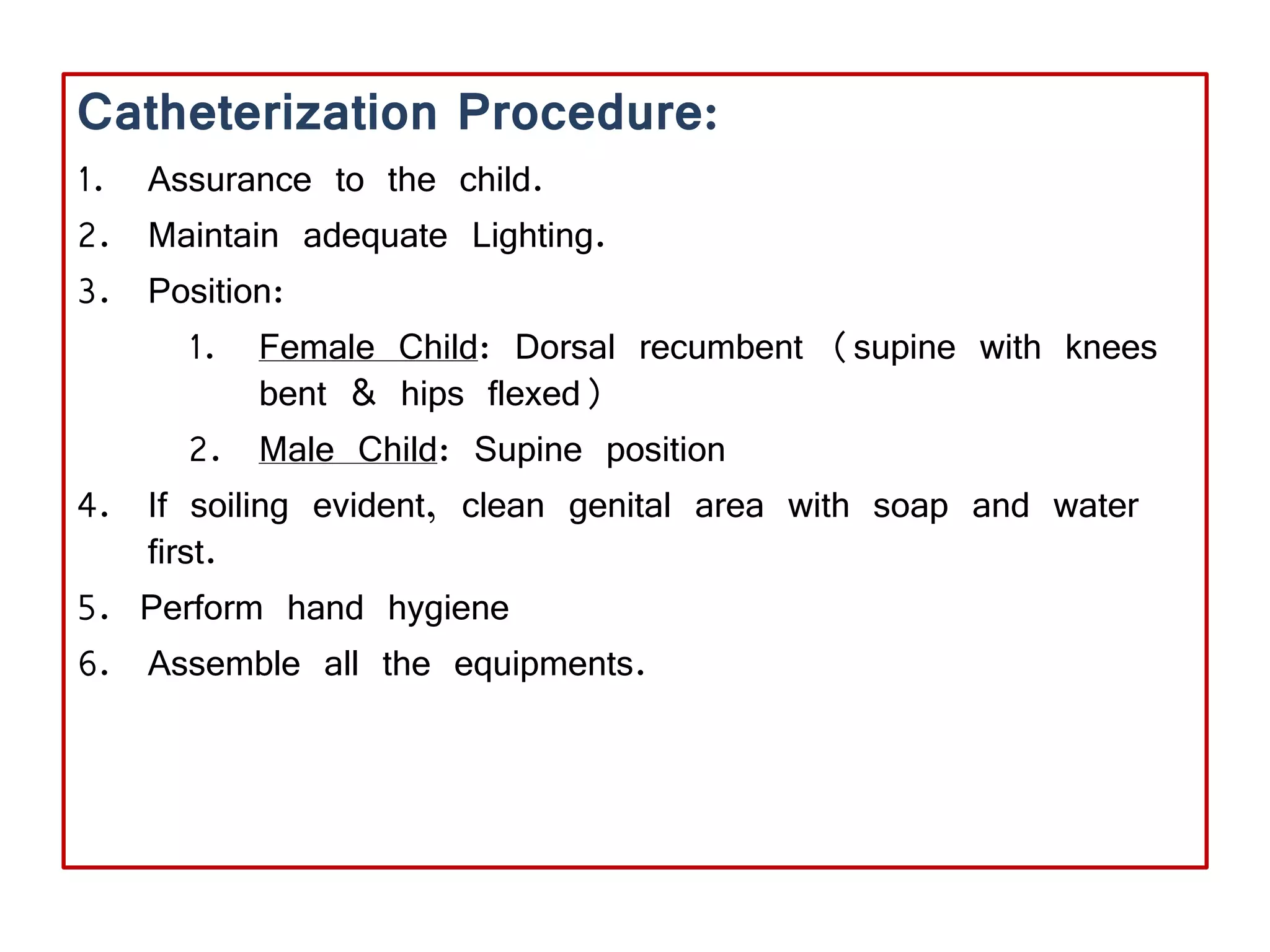 Procedures in Pediatrics | PPTX