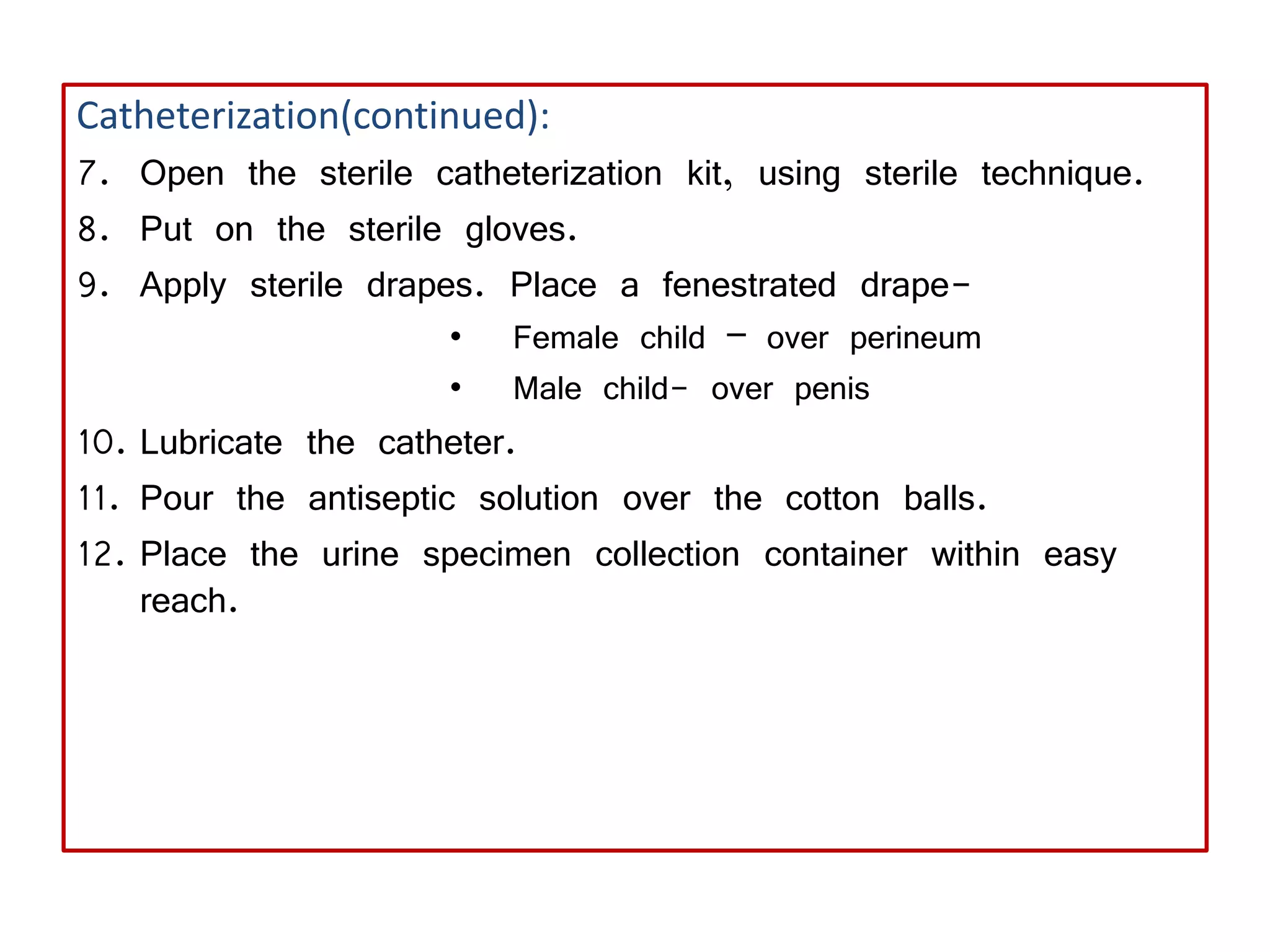Procedures in Pediatrics | PPTX