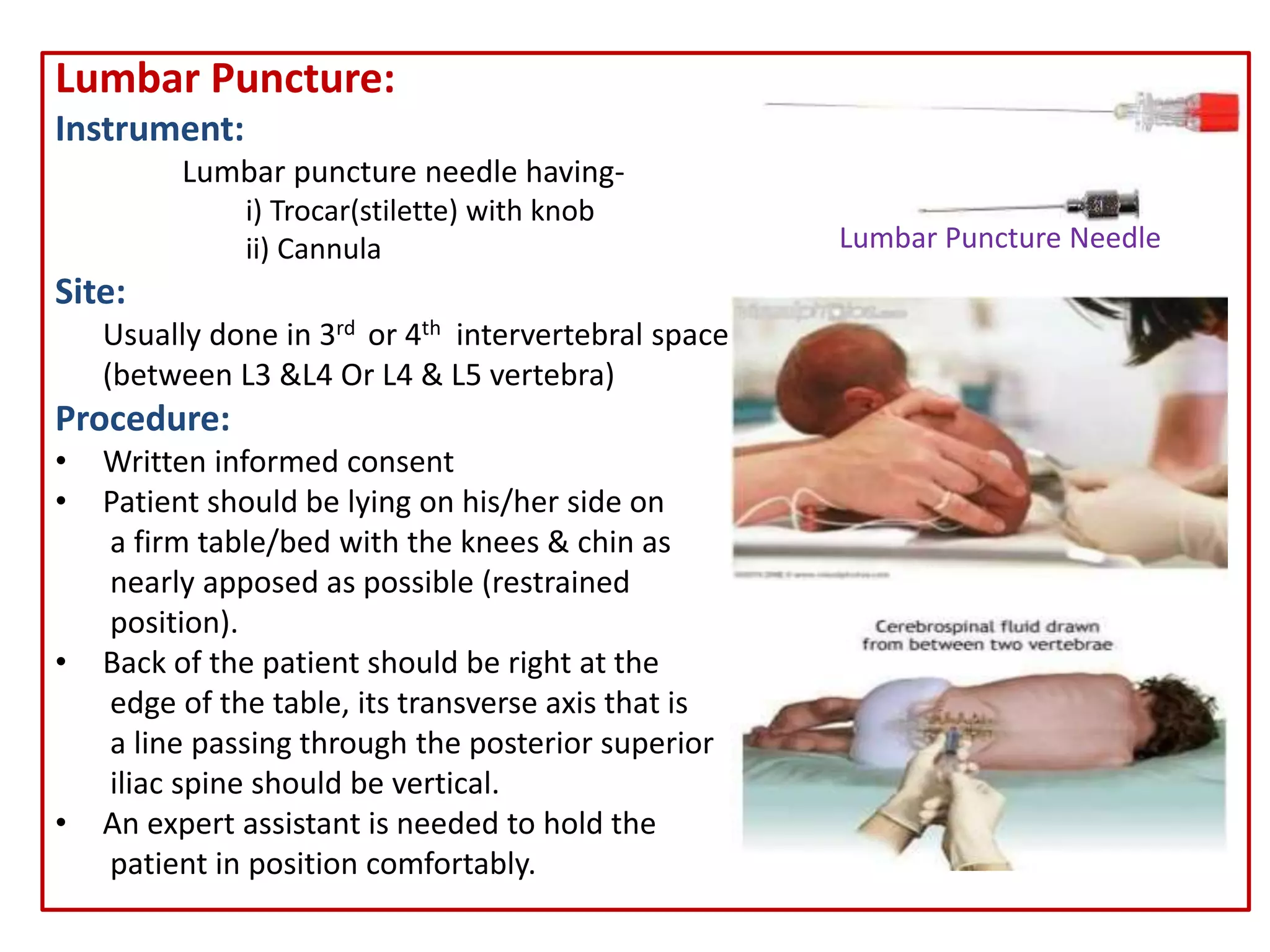 Procedures in Pediatrics | PPTX