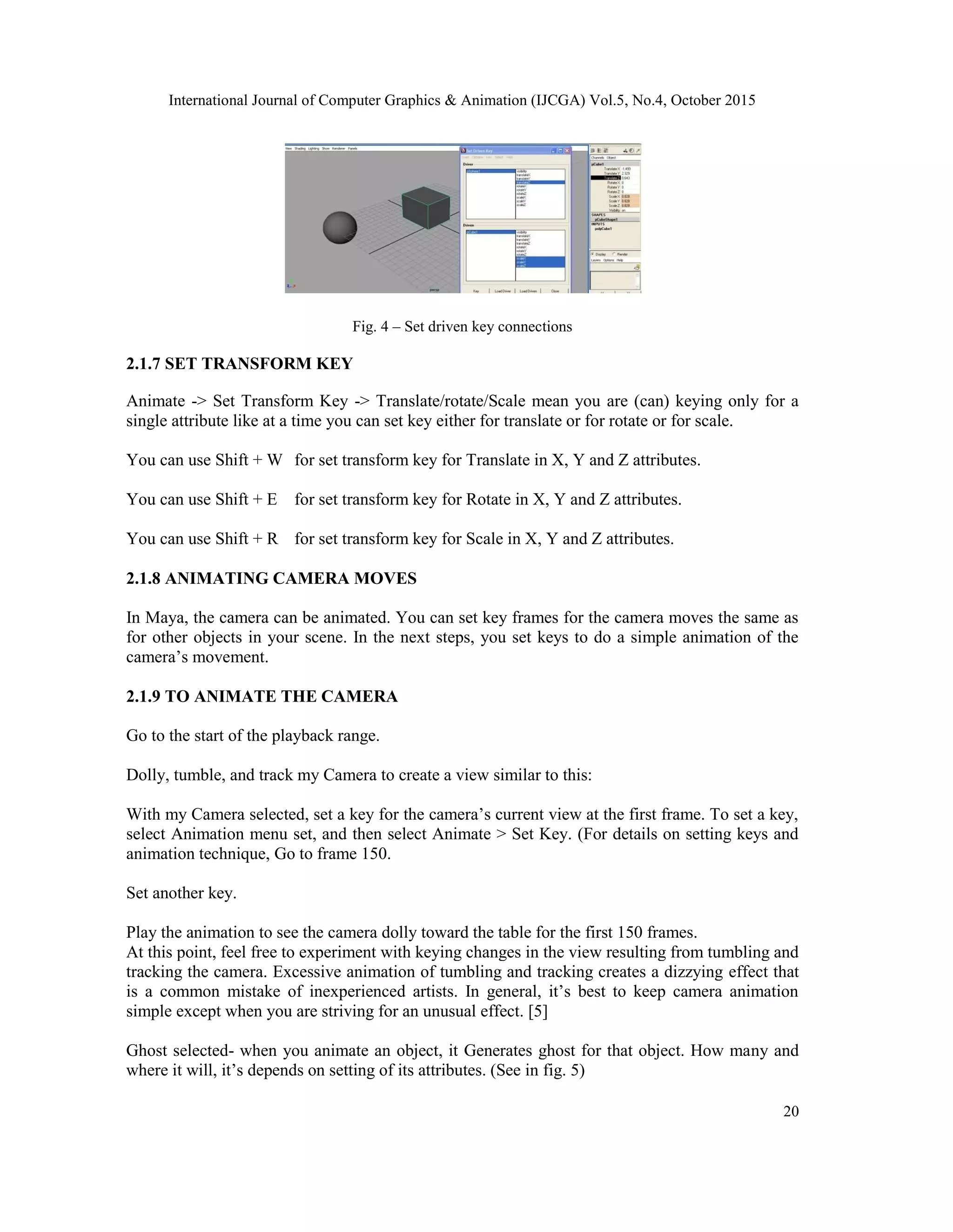 Procedure of animation in 3 d autodesk maya tools & techniques | PDF