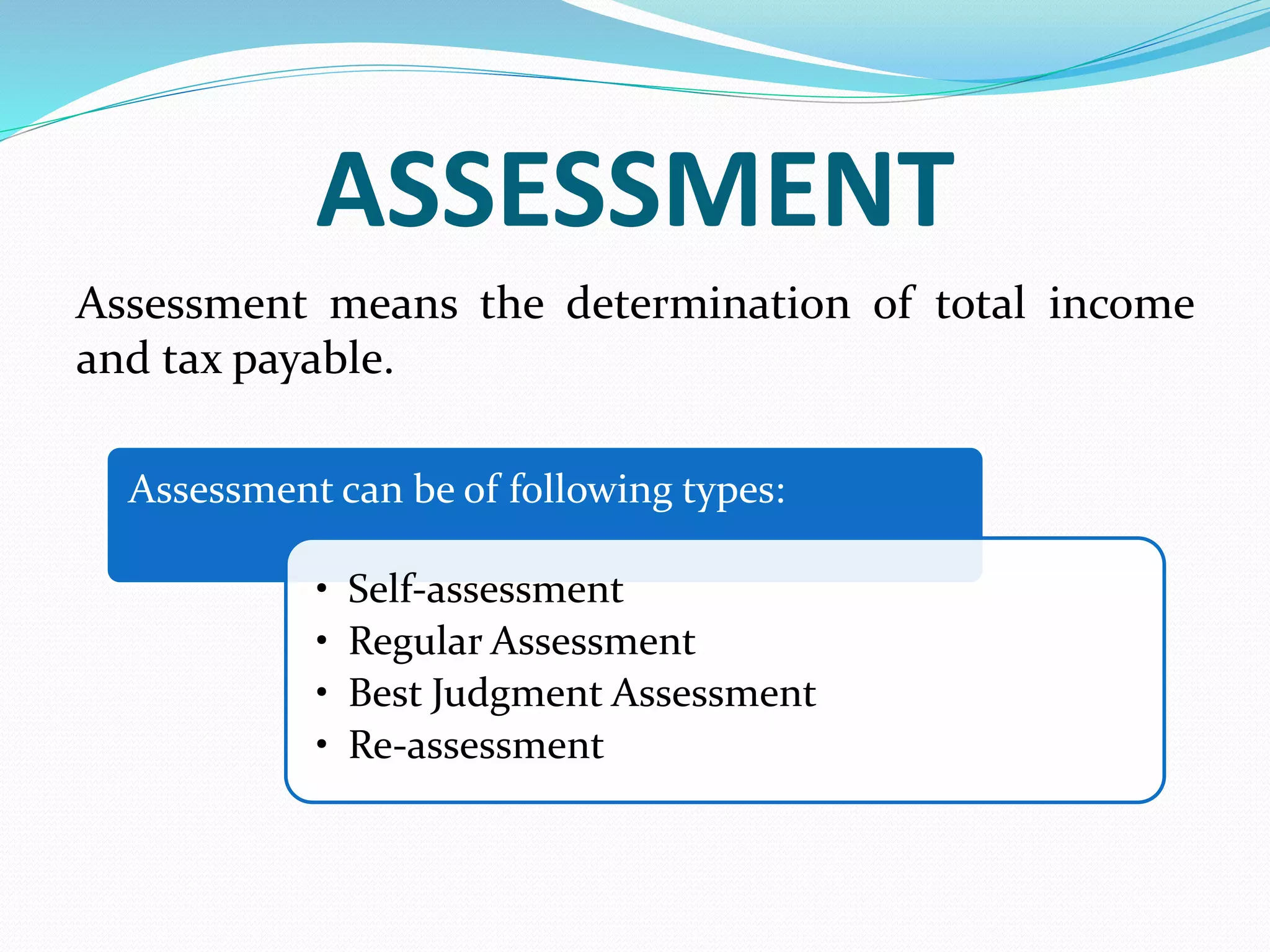 Procedure of assessment | PPTX