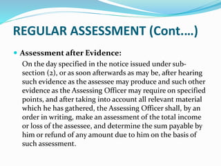 Procedure of assessment | PPT