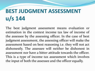 Procedure of assessment | PPT
