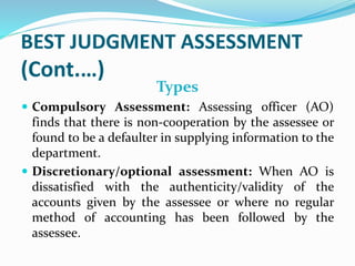Procedure of assessment | PPT