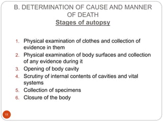 Procedure of autopsy | PPTX