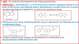Synthesis of benzimidazole | PPT