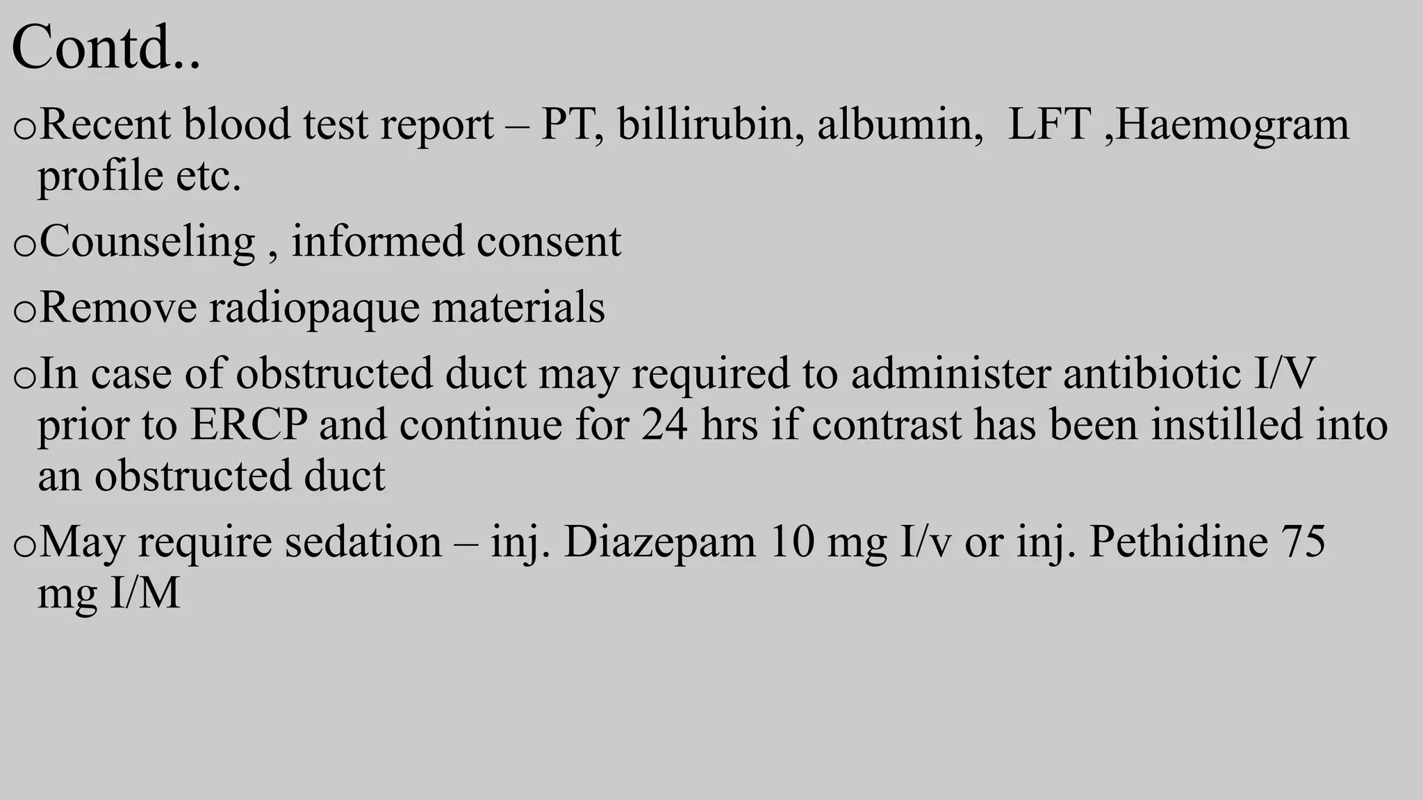 Procedure of ercp and t tube cholangiography | PPTX