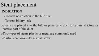 Procedure of ercp and t tube cholangiography | PPTX