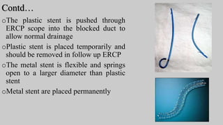 Procedure of ercp and t tube cholangiography | PPTX