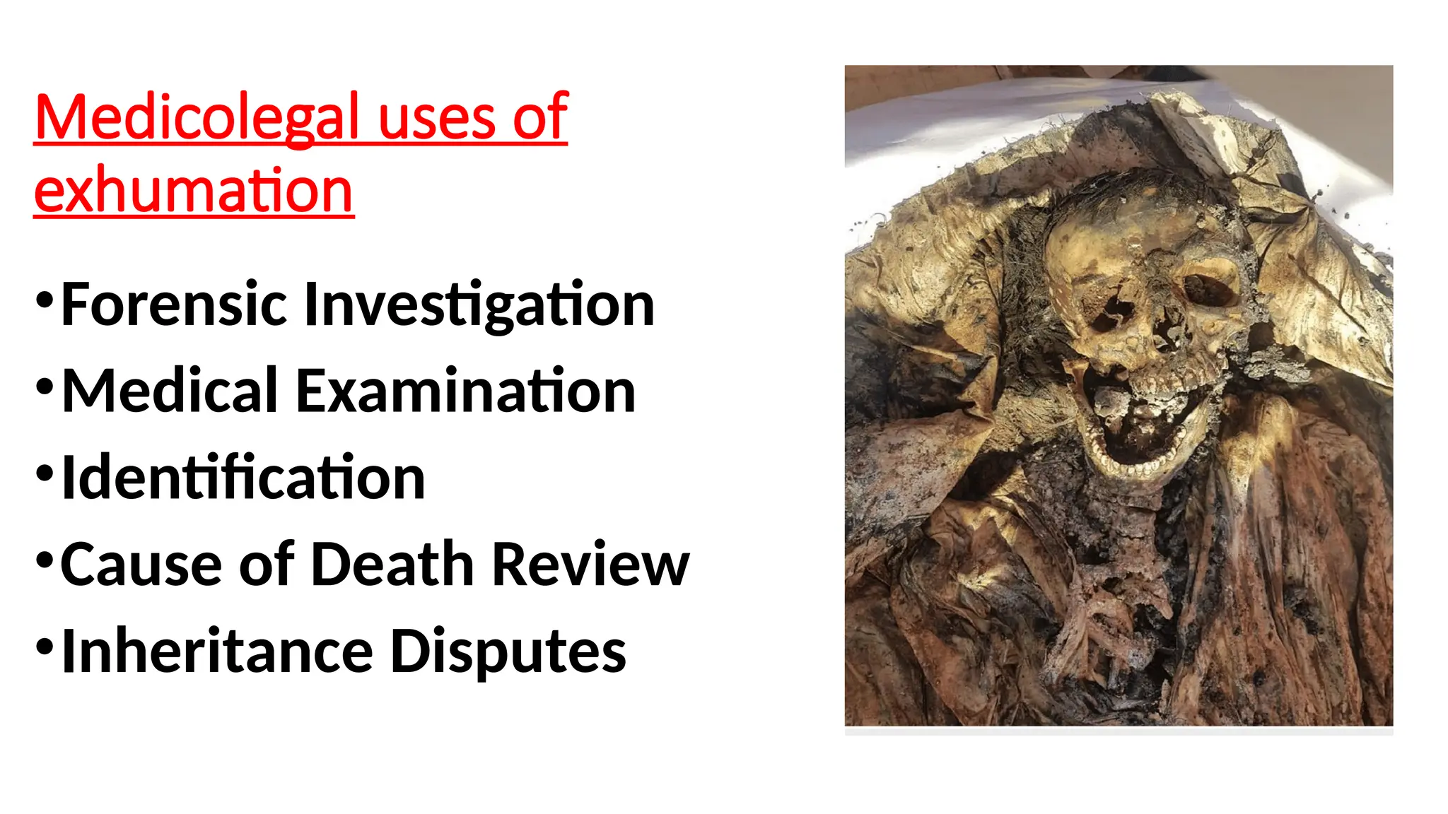 Procedure of exhumation forensic medicine.pptx
