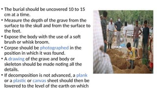 Procedure of exhumation forensic medicine.pptx