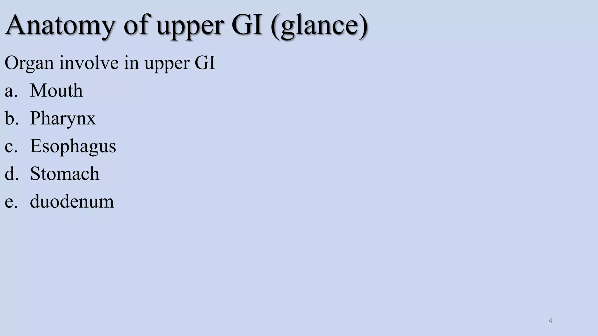 Procedure of upper gi | PPTX