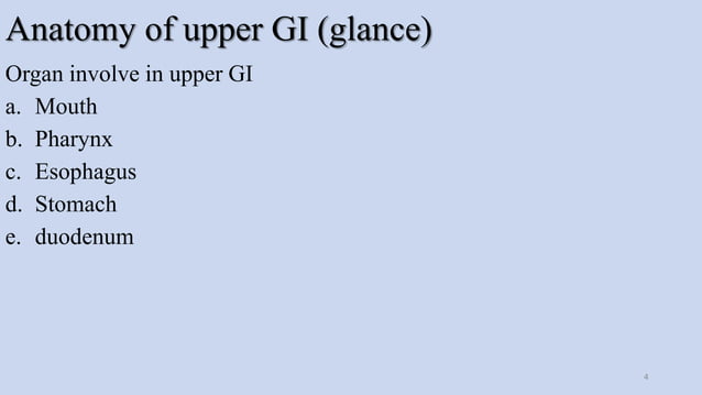 Procedure of upper gi | PPTX