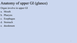 Procedure of upper gi | PPT