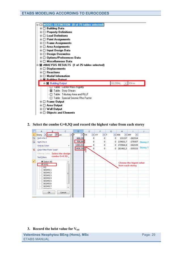 ETABS Modelling | PDF | Web Development | Internet