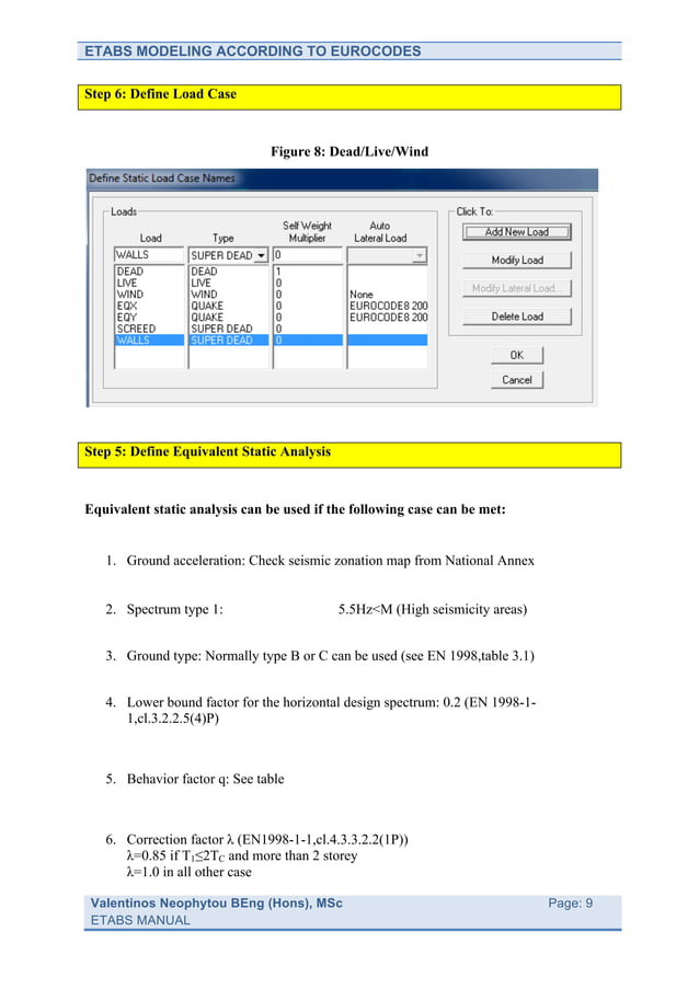 ETABS Modelling | PDF | Web Development | Internet
