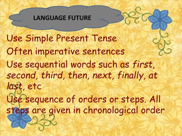 Material for teaching Procedure text | PPTX