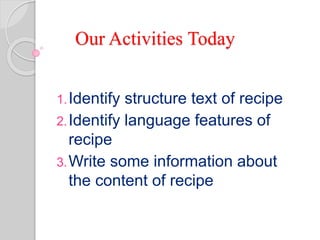 Procedure_ Recipe .pptx