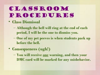 Procedures 2011 2012 7th | PPT