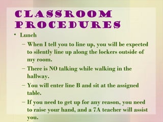 Procedures 2011 2012 7th | PPT