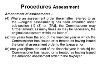 Procedures assesment | PPT