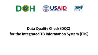 Procedures DQC_ITIS more information | PPTX