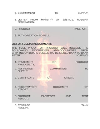 Procedures for Petroleum Product Buyers | PDF