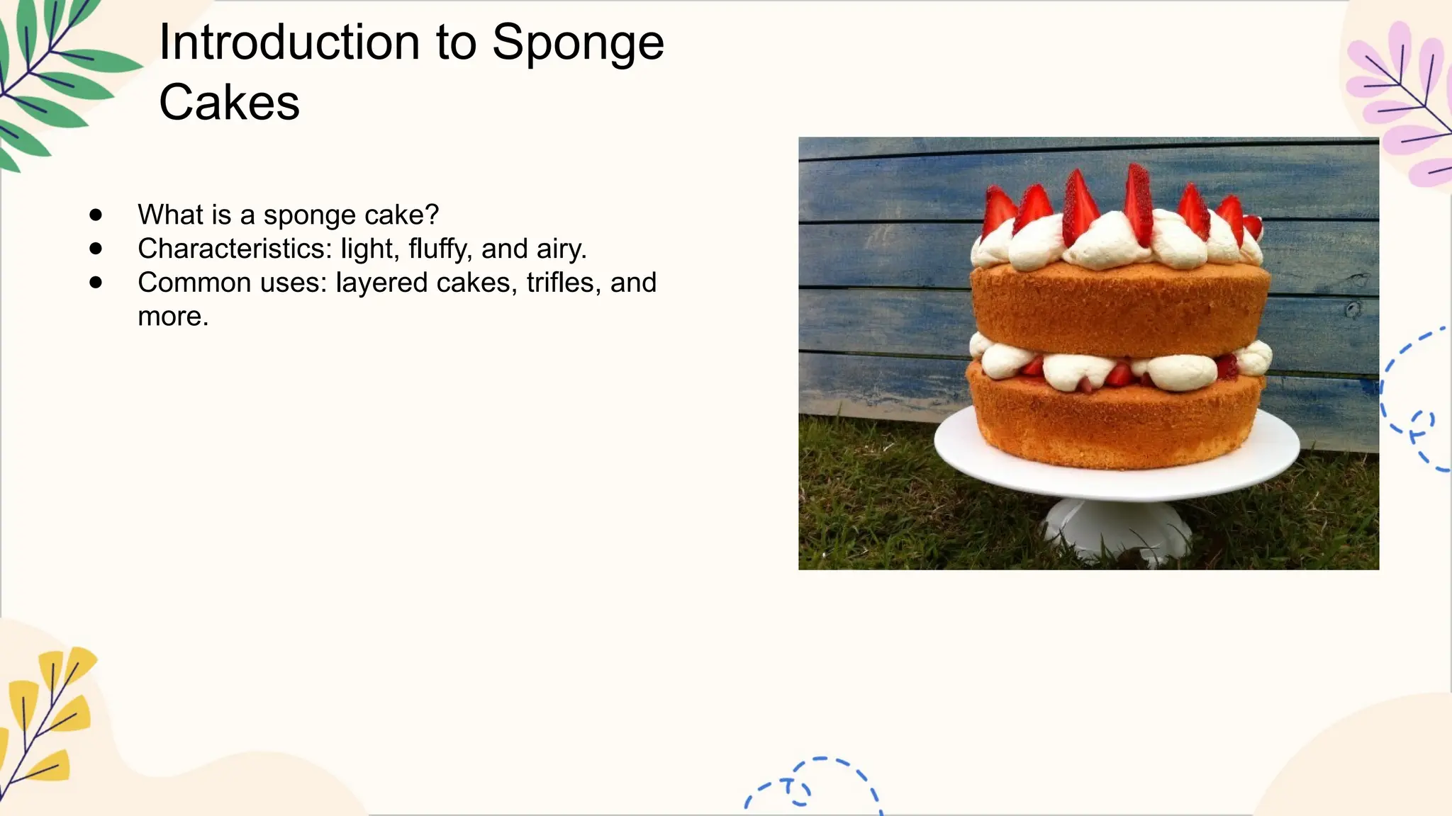 procedures in baking sponge cakes .ANDpptx | PPTX