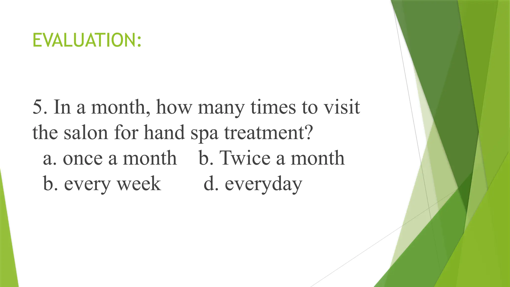 Procedures in Hand spa treatment a step by step process on how to do ...