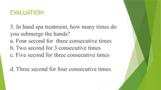 Procedures in Hand spa treatment a step by step process on how to do ...