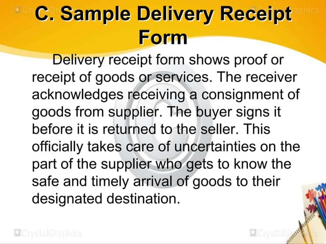 Procedures in receiving and storing tools and materials | PPTX
