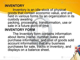 Procedures in receiving and storing tools and materials | PPTX